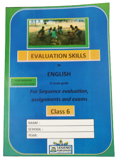 EVALUATION SKILLS IN ENGLISH CLASS 6 | SOLUTIONS BOOKSHOP